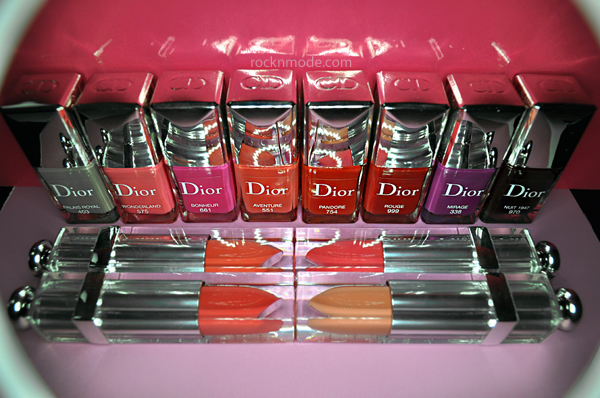 Dior spring 2014: labbra e unghie effetto vinile